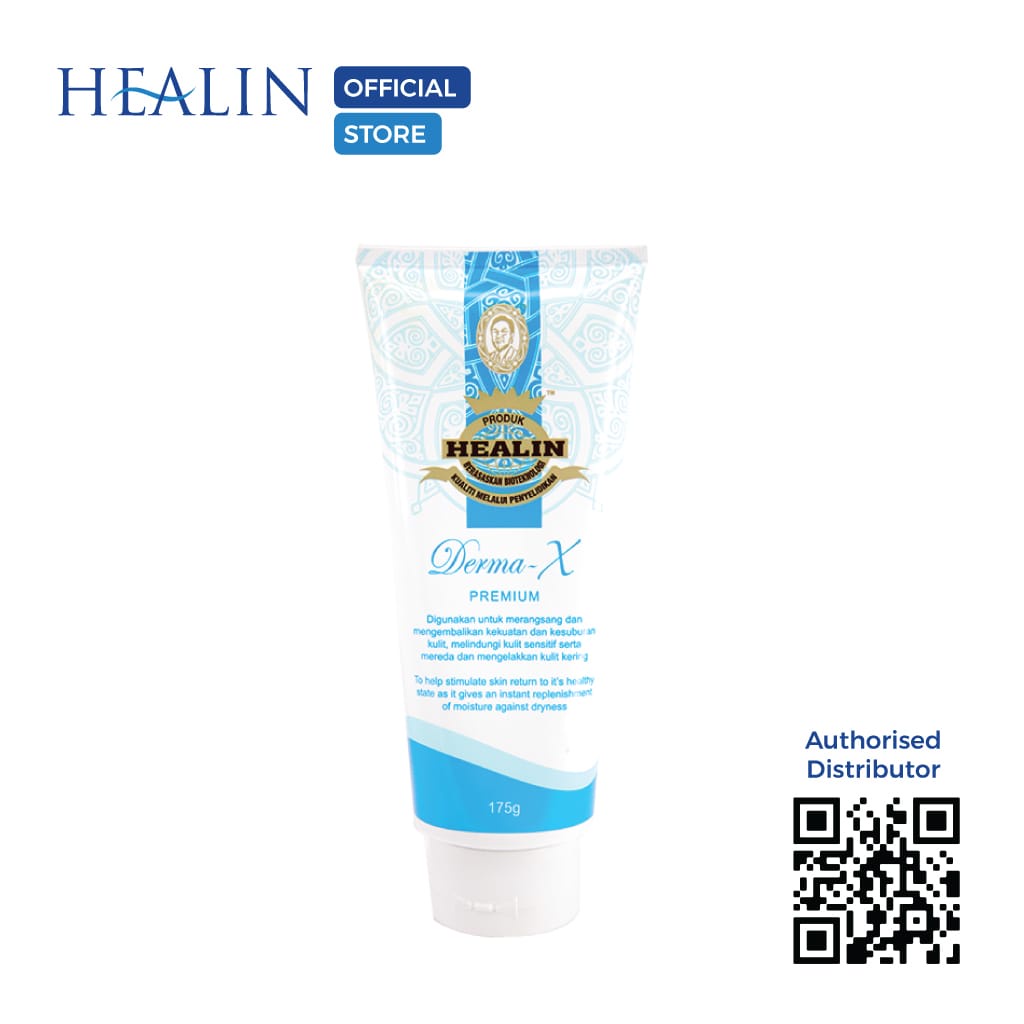 HEALIN DERMA-X PREMIUM CREAM KULIT ECZEMA, DERMATITIS, PSORIASIS 175G ...