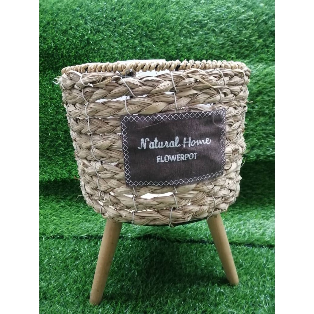 BASKET RATTAN / BAKUL POKOK / PASU BERKAKI / VASE / PASU / BASKET ...