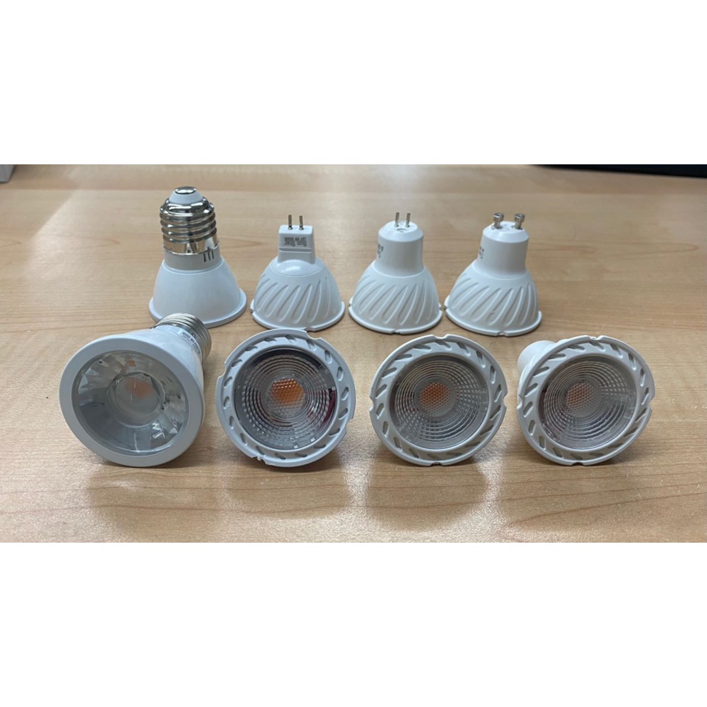 LED Halogen Bulb E27 MR16 GU10 5W 12V 220V LED Lamp Spotlight Spot Light Daylight/WarmWhite/Red ...