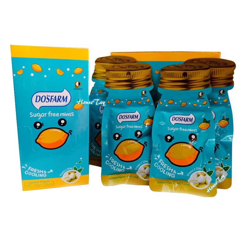 Dosfarm Lemon Mint Flavour 16g (1 x 15pkt) | Shopee Malaysia