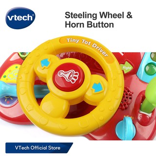 VTech Tiny Tot Driver Boys 1 Year Baby Driver Has Lights Music Early ...