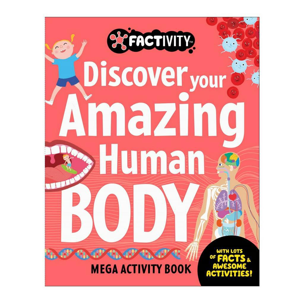 Factivity Amazing Human Body Book For Kids To Read & Learn About Fun ...