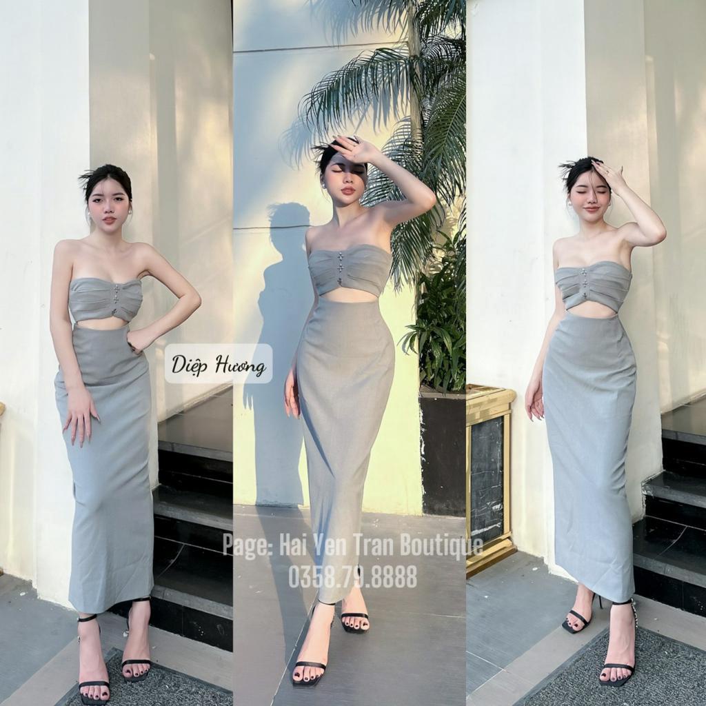Body Pleated cut out Chest With Super Luxurious tag | Shopee Malaysia