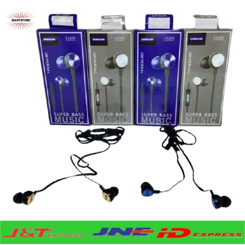 Samsung Earphone + MIC Blue Box | Shopee Malaysia