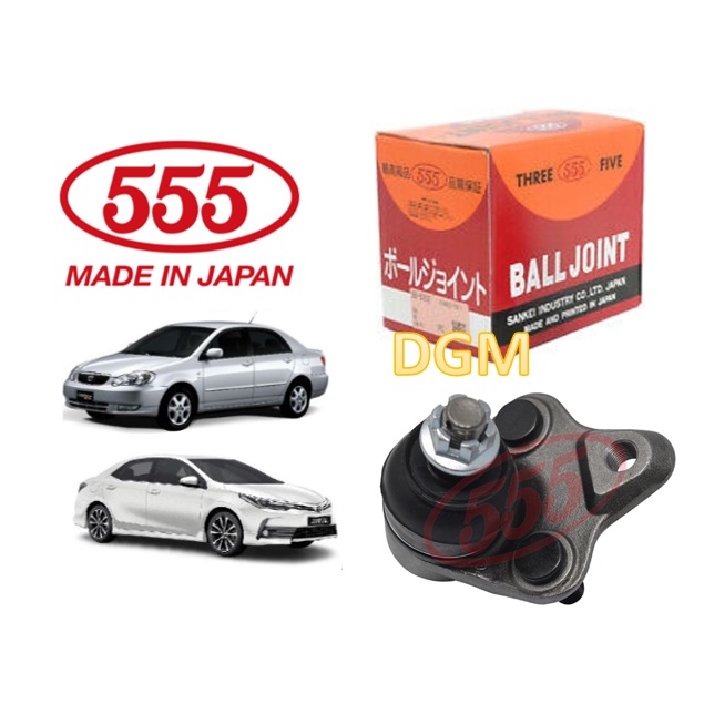 Original 555 (Made in Japan) (2pcs) Ball Joint Set SBI-3642 for Toyota ...