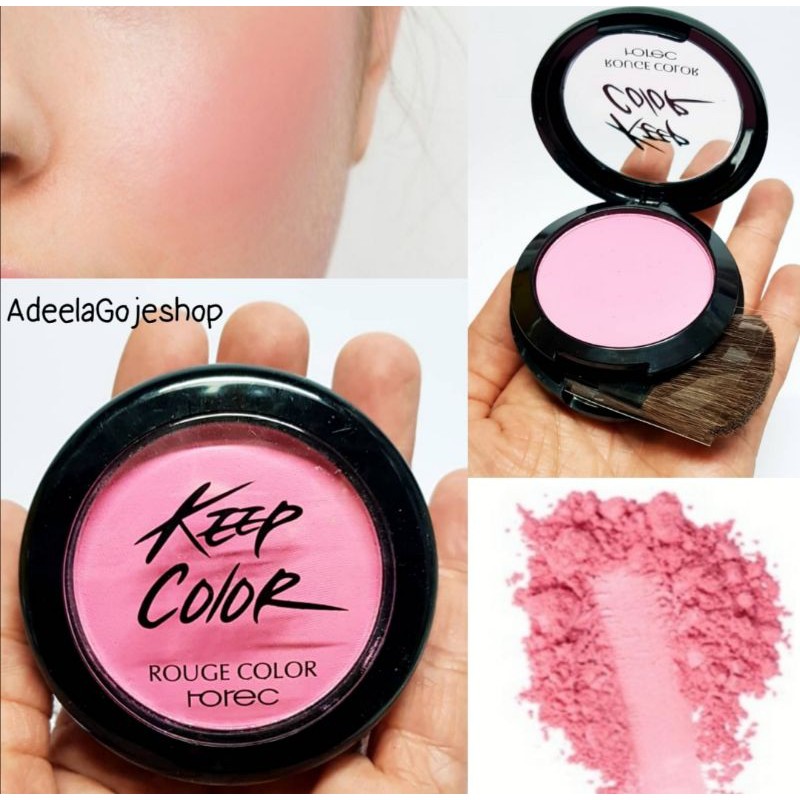 Blusher Muka Nice Color : FREE Brush/ Cheek Pinky | Shopee Malaysia