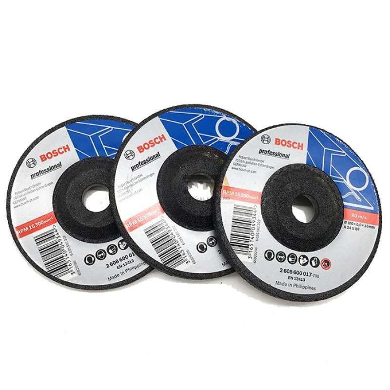 (5/10pc) BOSCH 4” (100x6x16mm) GRINDING DISC | Shopee Malaysia