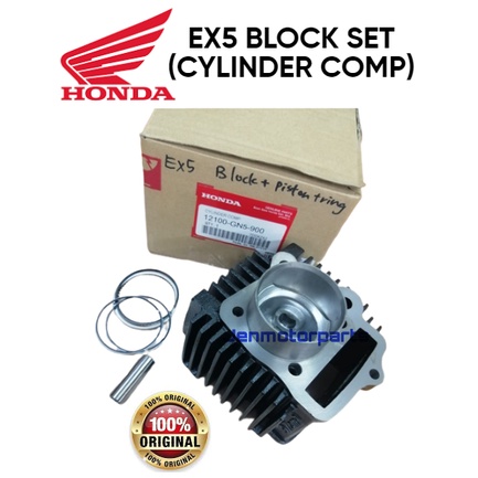 EX5 BLOCK SET 12100-GN5-900 HONDA EX5 CYLINDER COMP SET ORIGINAL100 ...