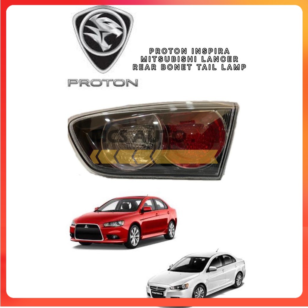PROTON INSPIRA MITSUBISHI LANCER REAR BONET TAIL LAMP LAMPU BELAKANG ...