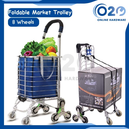Market Troli Pasar Market Trolley Foldable Climber Trolley Pasar ...