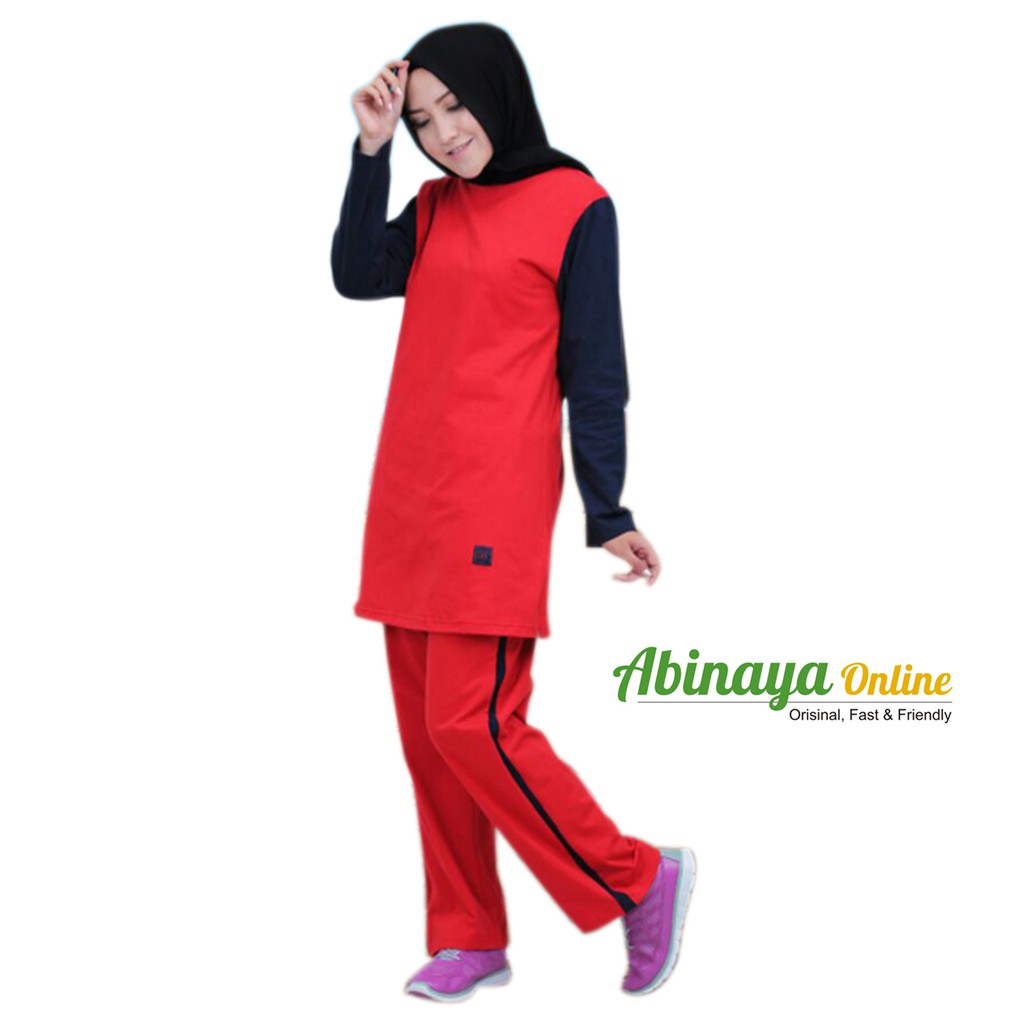 MERAH Bms 05 Red | Big Size Gymnastics Clothes | Uniform Gymnastics ...