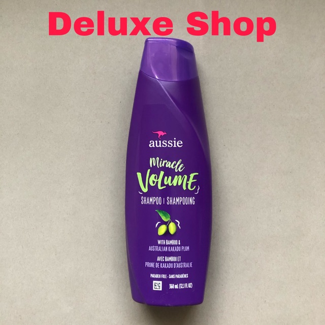 Aussie Miracle Volume Shampoo With Bamboo & Plum 360ml | Shopee Malaysia