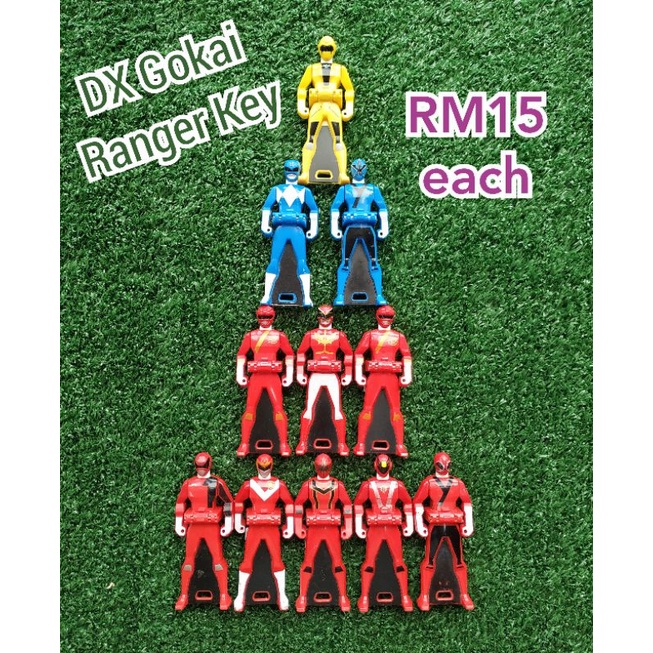 BANDAI GOKAIGER SENTAI DX GOKAI KEY (PRELOVED) | Shopee Malaysia