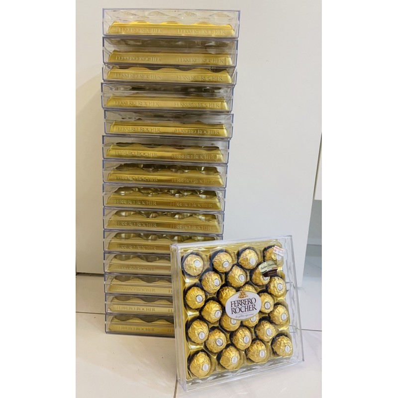 [Ready Stock]Original Transparent Ferrero Rocher choc Arcylic box case ...