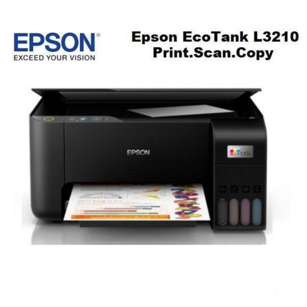 EPSON ECOTANK L3250 Wi-Fi 4-in-1 Wireless Ink Tank Printer | L3210 3-In ...