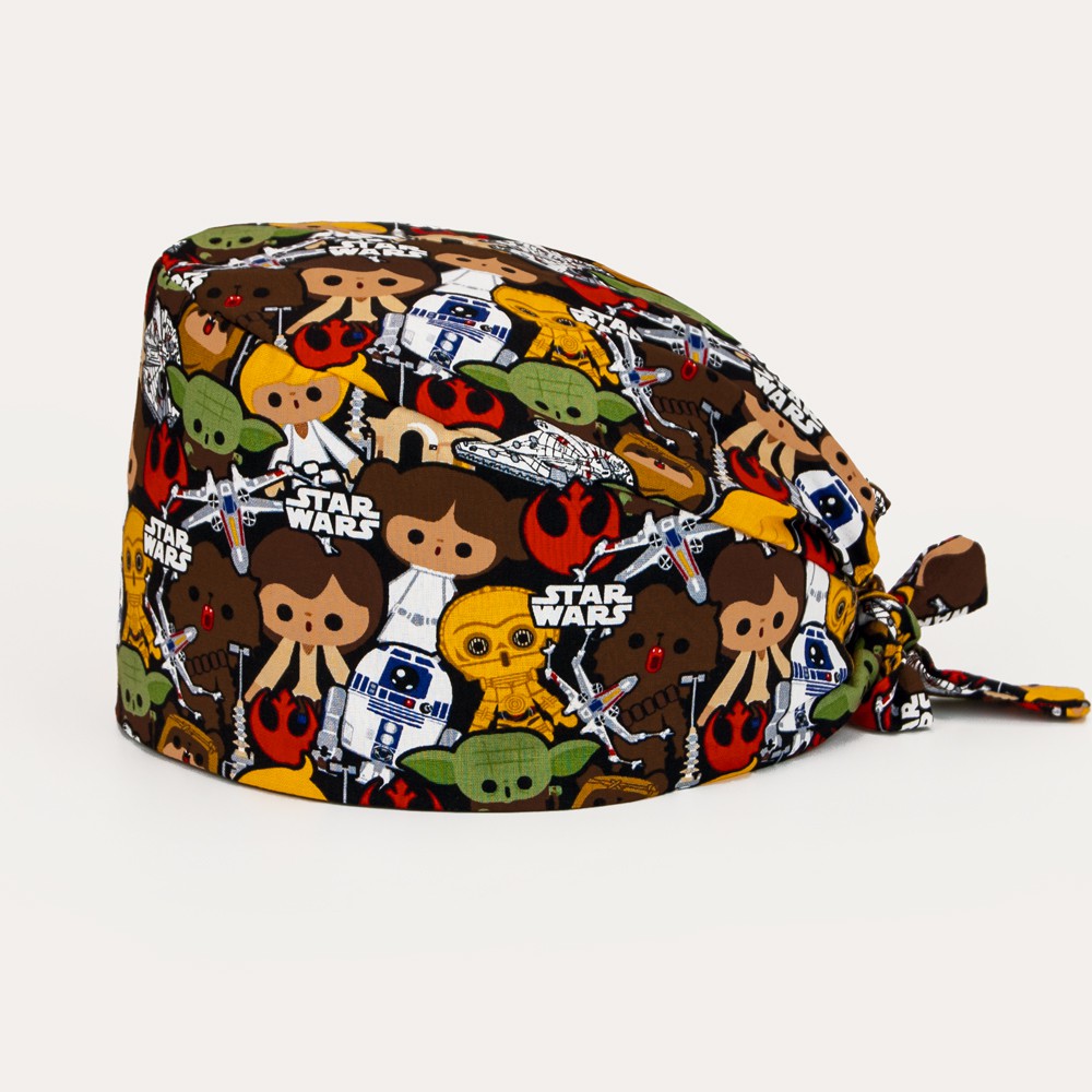 [Ready Stock]UNISEX Flower print Elastic Adjustable Cap Medical ...