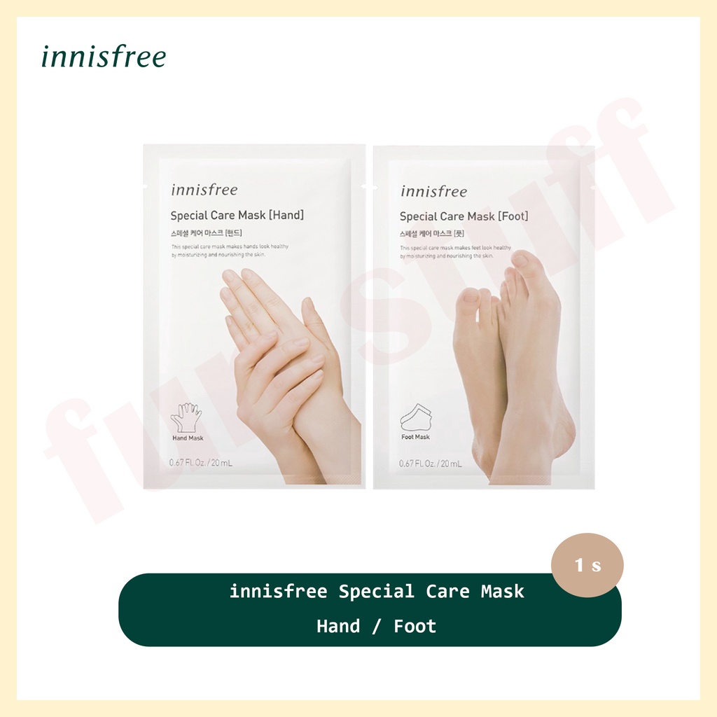 INNISFREE Special Care Mask Hand / Foot (1pc) | Shopee Malaysia