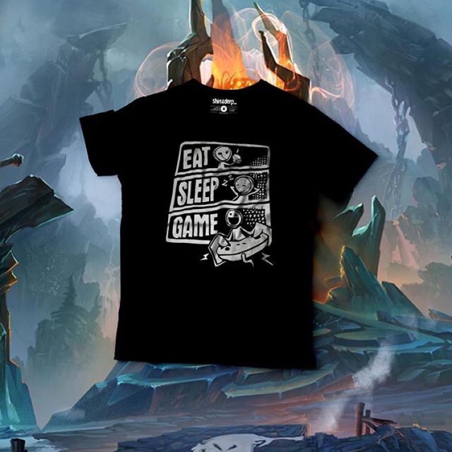 Baju Eat Sleep Game T-Shirt | Shopee Malaysia