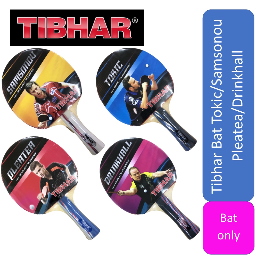 Tibhar Table Tennis Bat Tokic/Drinkhall/Pleatea/Samsonou | Shopee Malaysia