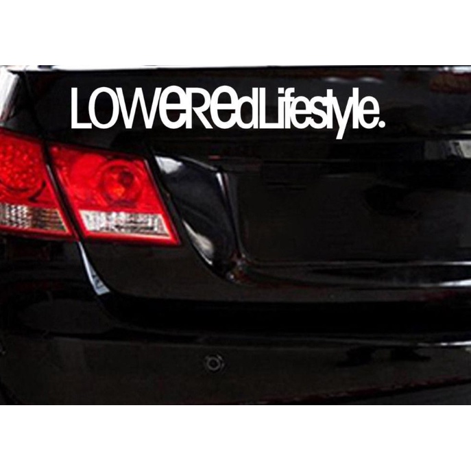 HL☆Auto Car Decal Winshield Lowered Lifestyle Pattern Banner Vinyl ...