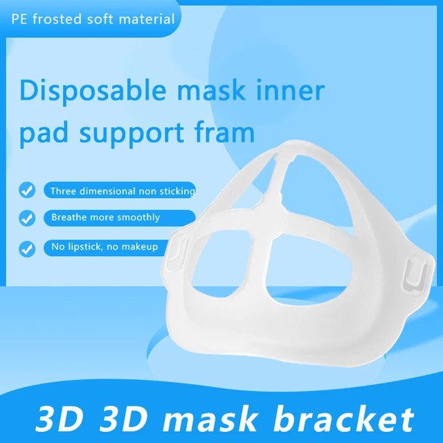 (Hot)3D Mask bracket holder face mask bracket silicon nose pads ...