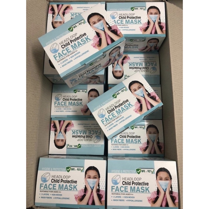 💥READY STOCK💥 Simply K Face Mask 3 Ply headloop (Kids) | Shopee Malaysia