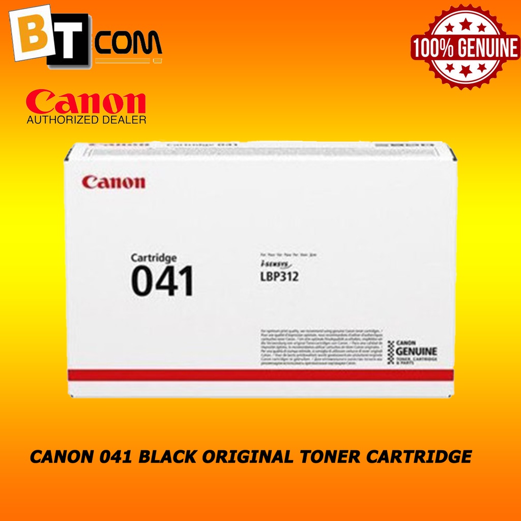 Canon 041 Black Original Toner Cartridge | Shopee Malaysia
