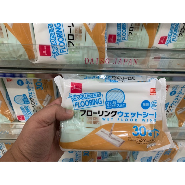Daiso Wet Floor Wipes | Shopee Malaysia