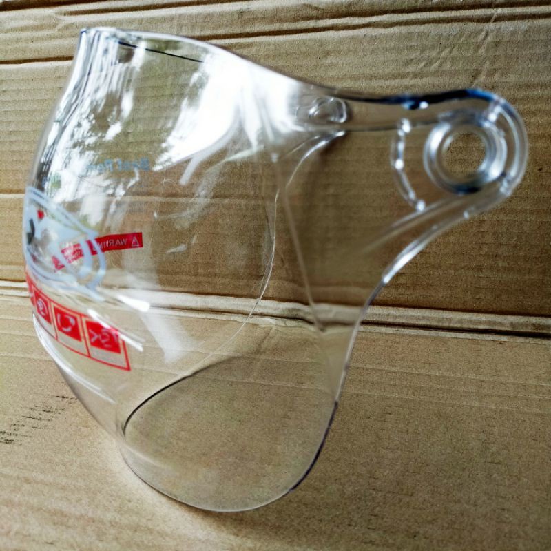 Original XYZ Retro Helmet Glass Visor Convex Bubble Bullit Gringgo ...