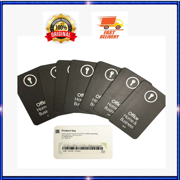 Office 2019 Home and business genuine product key (key only) | Shopee ...