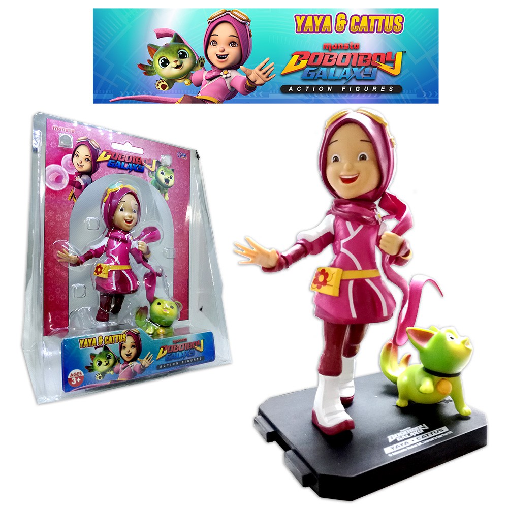 🌈CLEAR STOCKS🌈 Boboiboy Action Figures | Air Api Angin Tanah Gempa Fang ...