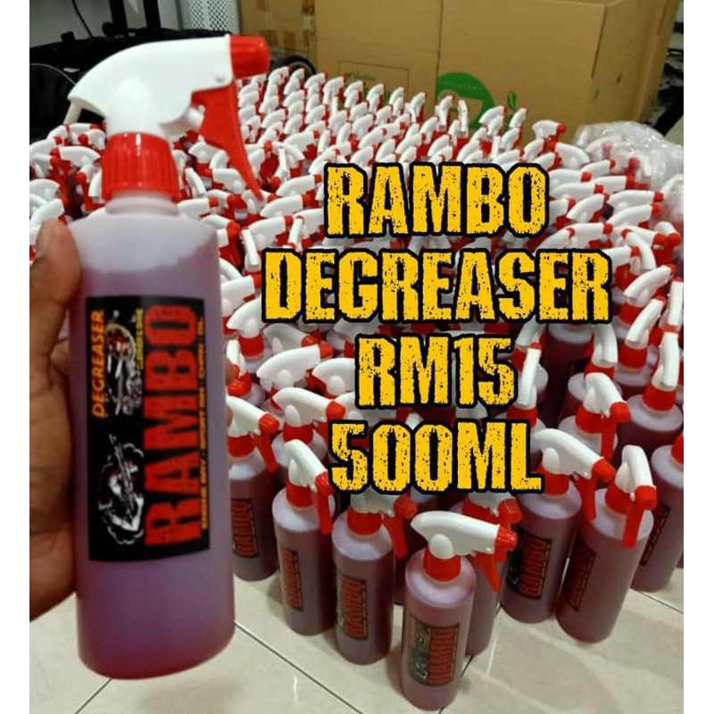 SPRAY RAMBO DEGREASER 500ML | Shopee Malaysia