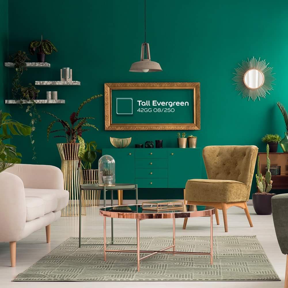 SINAR JOTUN 42GG 08/250 TALL EVERGREEN MAJESTIC TRUE BEAUTY SHEEN 5 ...