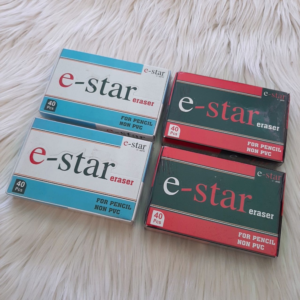 (contains 40 PCS) eraser / set / 40 erasers / 1 pack of erasers ...