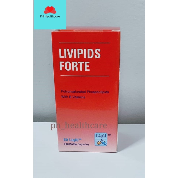 Livipid Forte (Polyunsaturaed Phospholipids with Vitamin B) EXP:12/25 ...