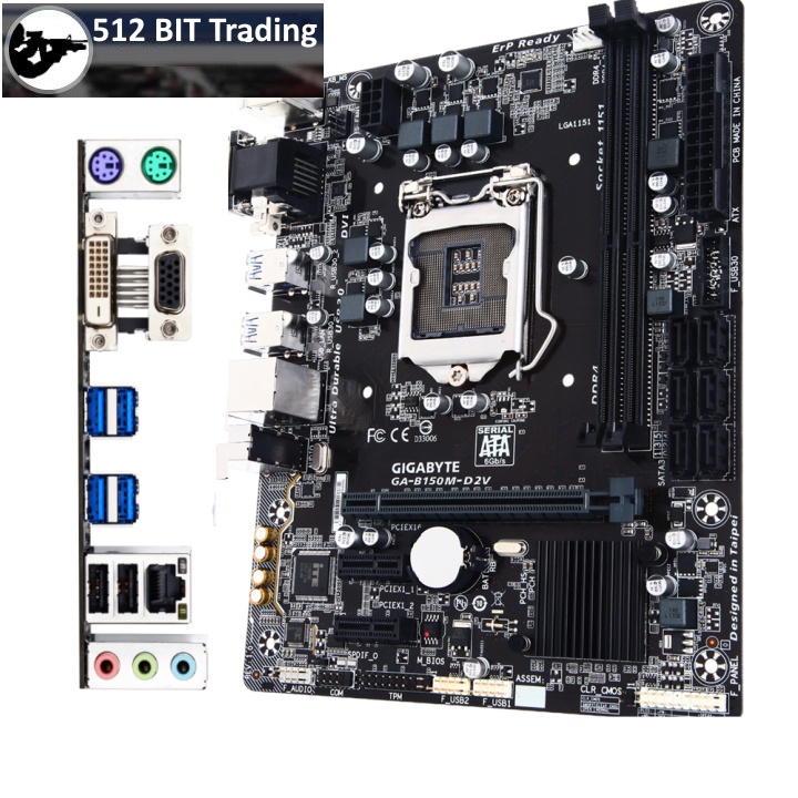 ASUS MSI Gigabyte B150M H110M B250M 1151 Z270 6th/7th gen motherboard.(used) | Shopee Malaysia