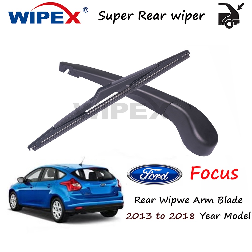 Ford Focus Rear Wiper Assembly (Set/Arm/Blade/Nut Cover Cap) for 2013 ...