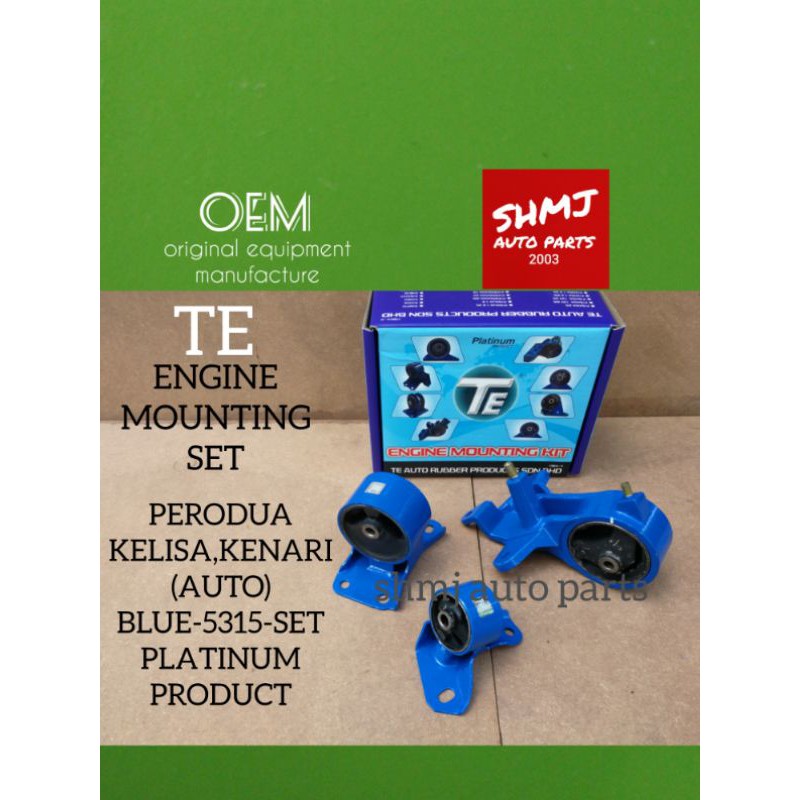PERODUA KELISA,KENARI AT/MT TE ENGINE MOUNTING SET | Shopee Malaysia