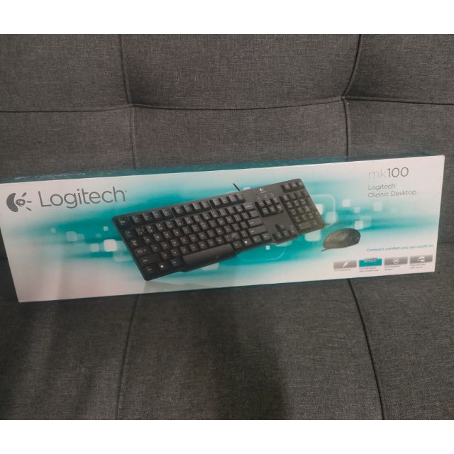 Logitech MK100 Classic Desktop Combos | Shopee Malaysia