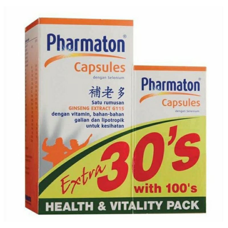 Pharmaton Capsule with Selenium 30'S/ 100'S/ 130'S | Shopee Malaysia