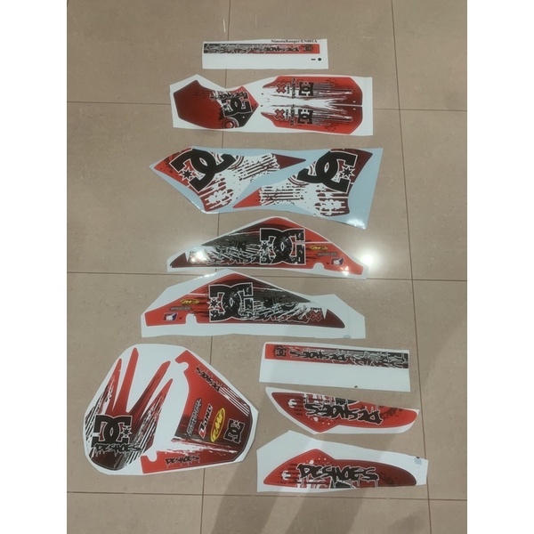 NIMOTA Ranger X 150 X150 Scrambler bike Sticker body Stiker - Stripe ...