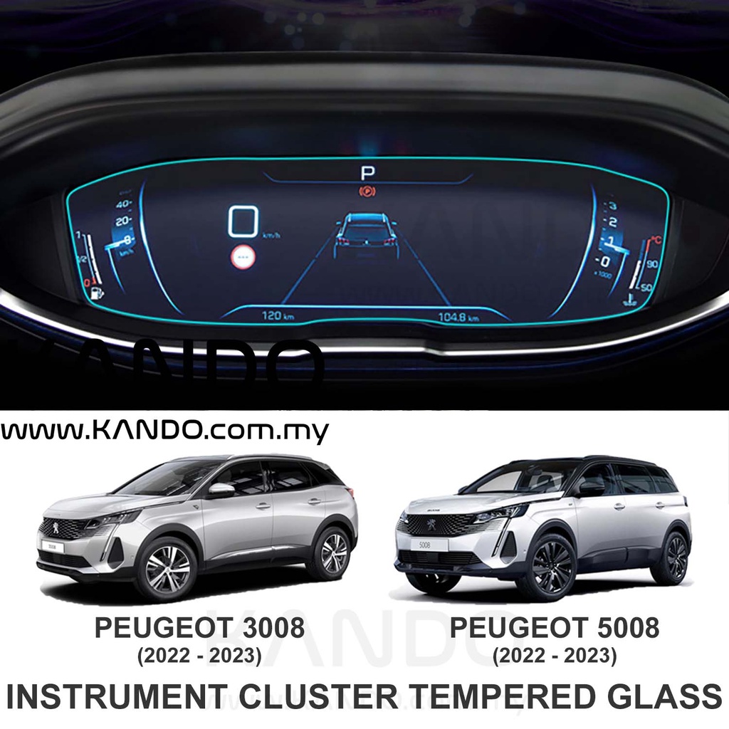 Peugeot 3008 Tempered Glass Protector Peugeot 5008 Tempered Glass ...