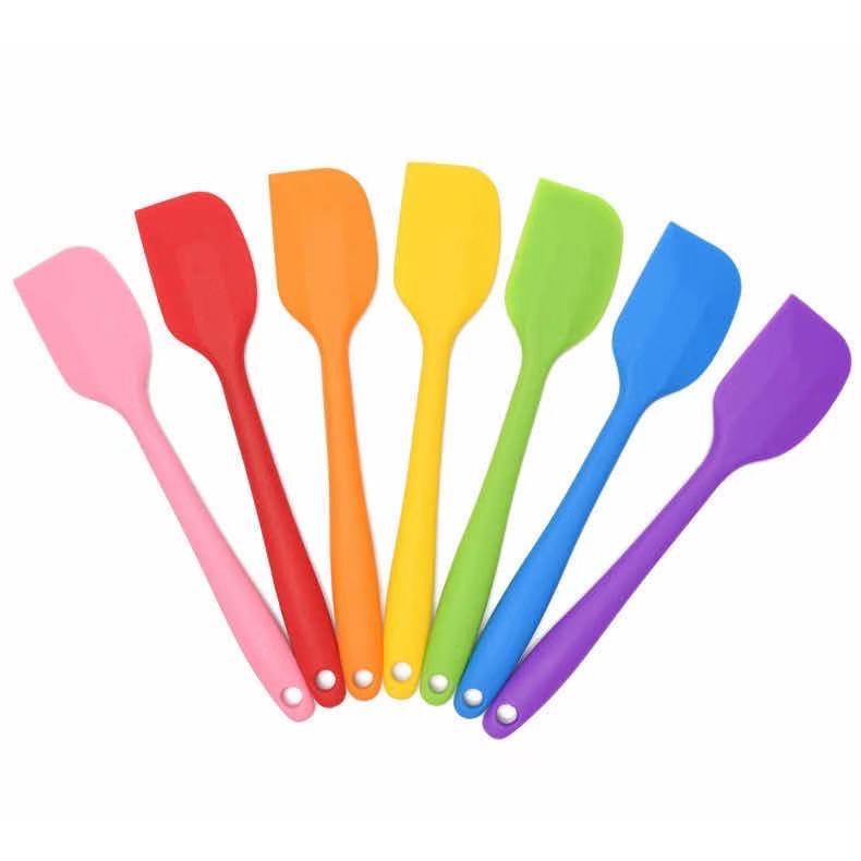 Senduk Silikon Adunan Kek Tahan Panas Spatula Silicone Scraper Butter ...