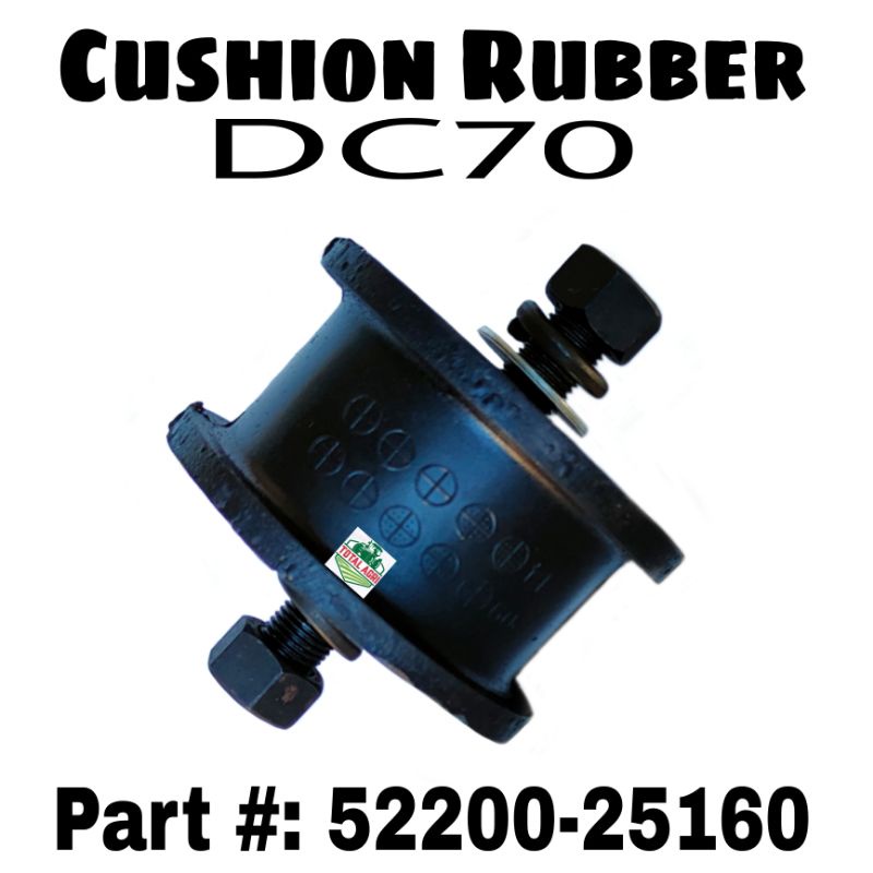 Cushion Engine Rubber Support Kubota Harvester DC70 Part : 52200-25160 | Shopee Malaysia