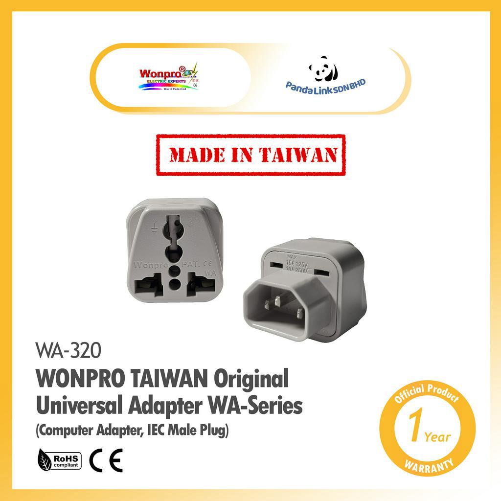 WONPRO WA-320 Taiwan Original Universal Adapter WA-Series (Computer ...
