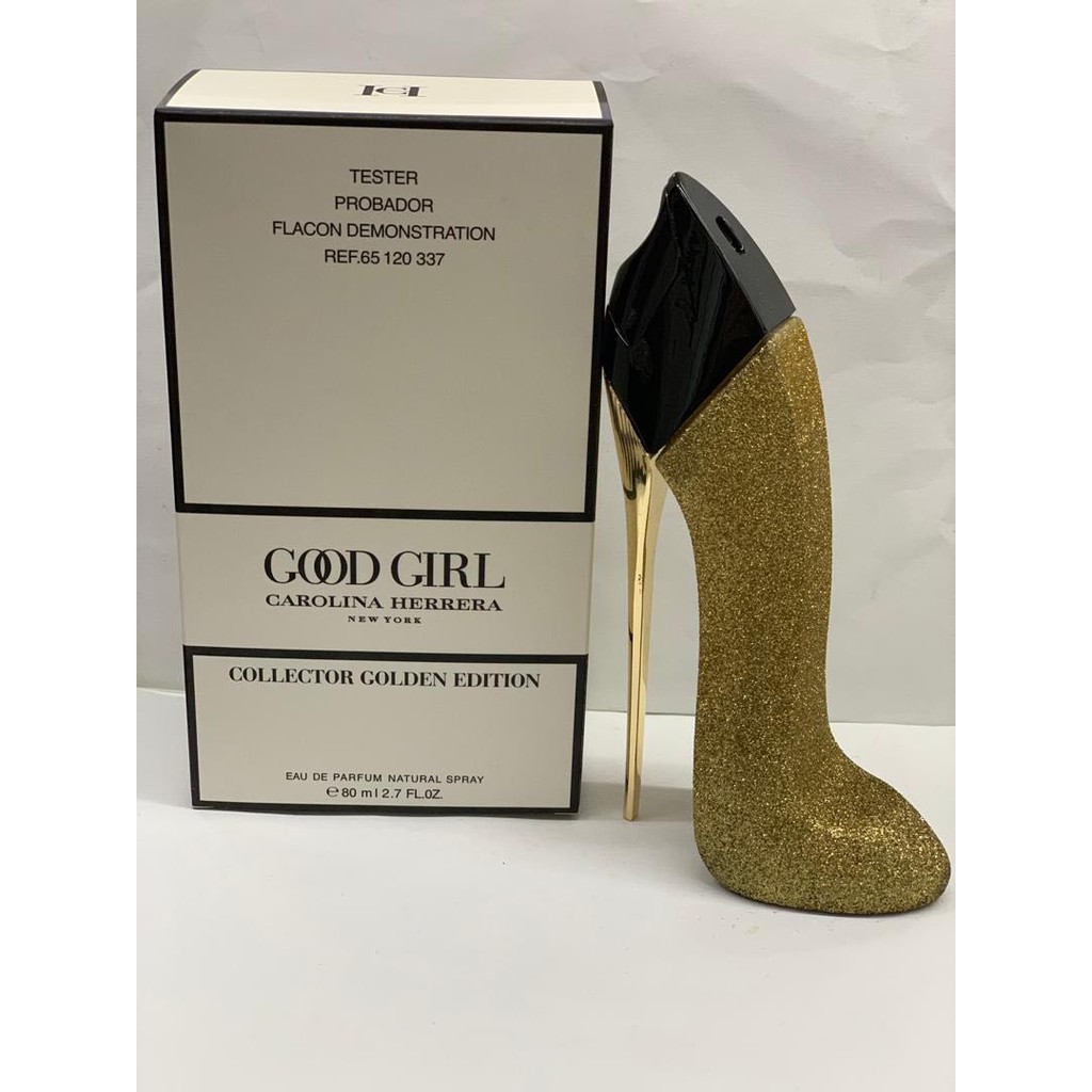 TESTER BOX Carolina Herrera Good Girl Collector Golden Edition EDP 80ml ...