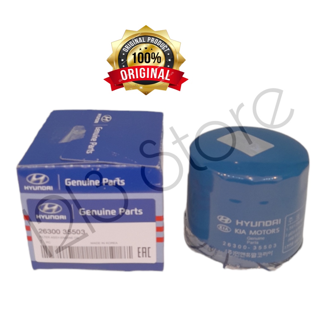 HYUNDAI KIA Oil Filter 26300-35505 KIA Cerato Forte K3 K5 Optima ...