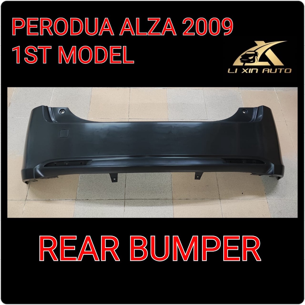 PERODUA ALZA 2009-2013 1ST MODEL REAR BUMPER ( BELAKANG BUMPER ...