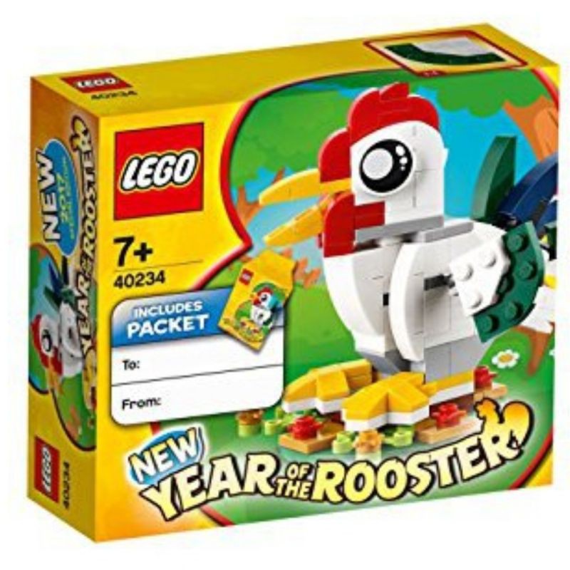LEGO 40234 Year of The Rooster. (New) | Shopee Malaysia