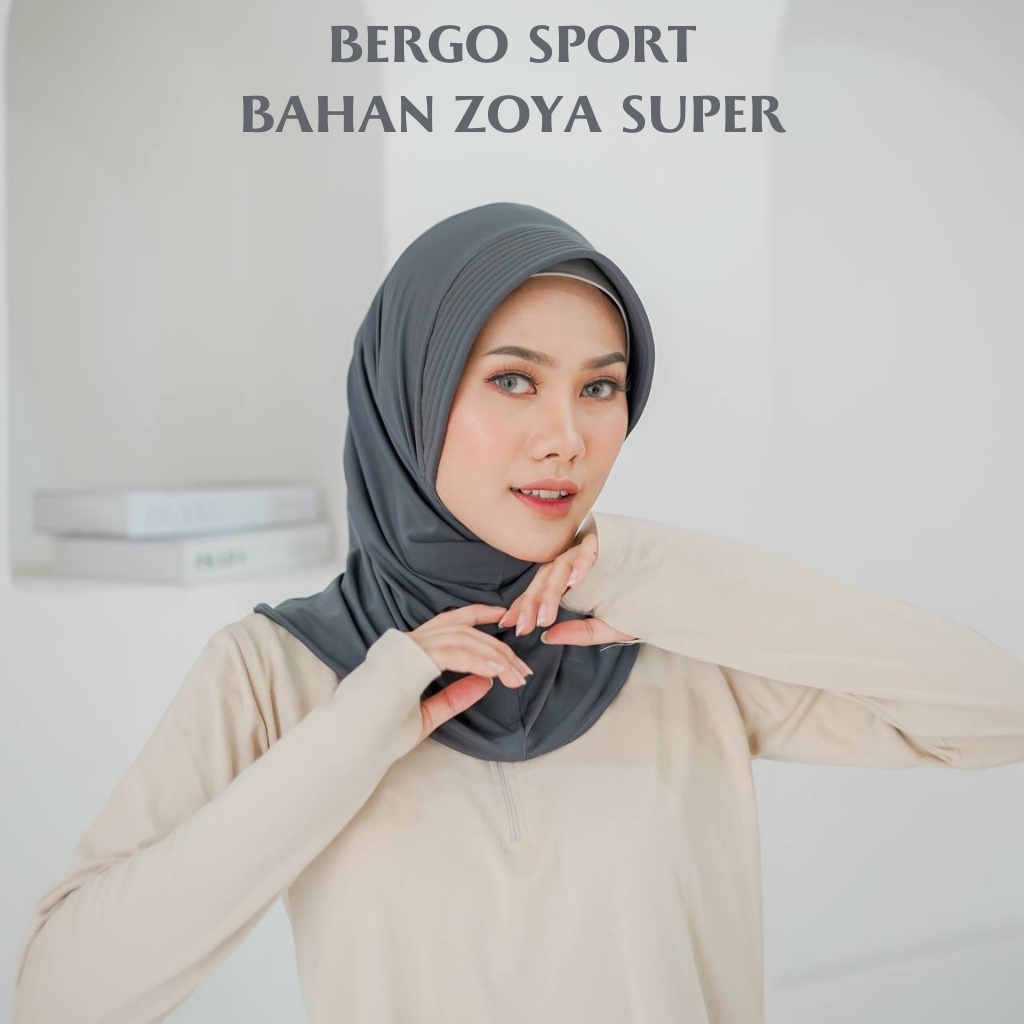 Malayu Hijab Hijab Hijab Hijab Bergo Sport Sport Sporty Volleyball Muslim Women Jersey Material ...